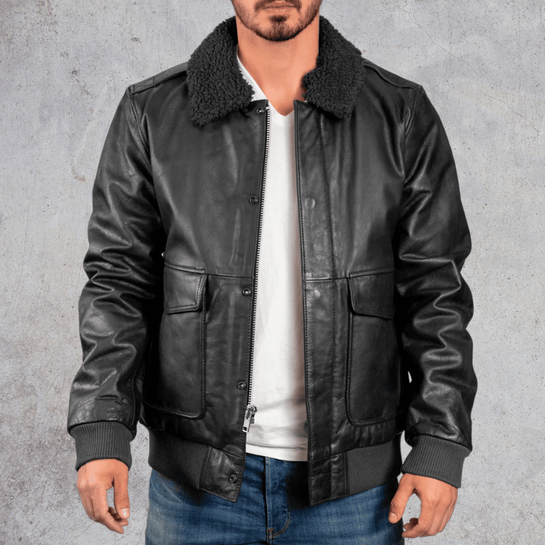 Men's Bomber Jackets | Handcrafted Men’s Leather Bomber Jackets ...
