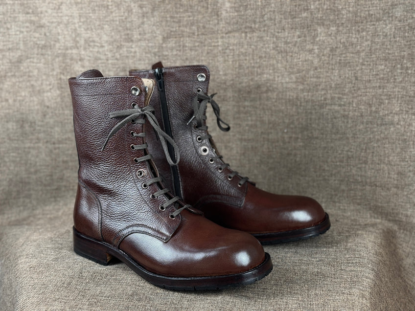 Men Black Combat Boots, Style Leather Boots, Army Boot – Rebels Market