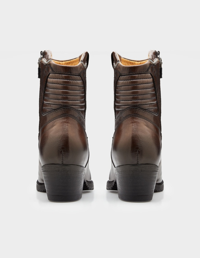 Women's Full-grain Calf Leather Western Cowboy Boots – Rebels Market