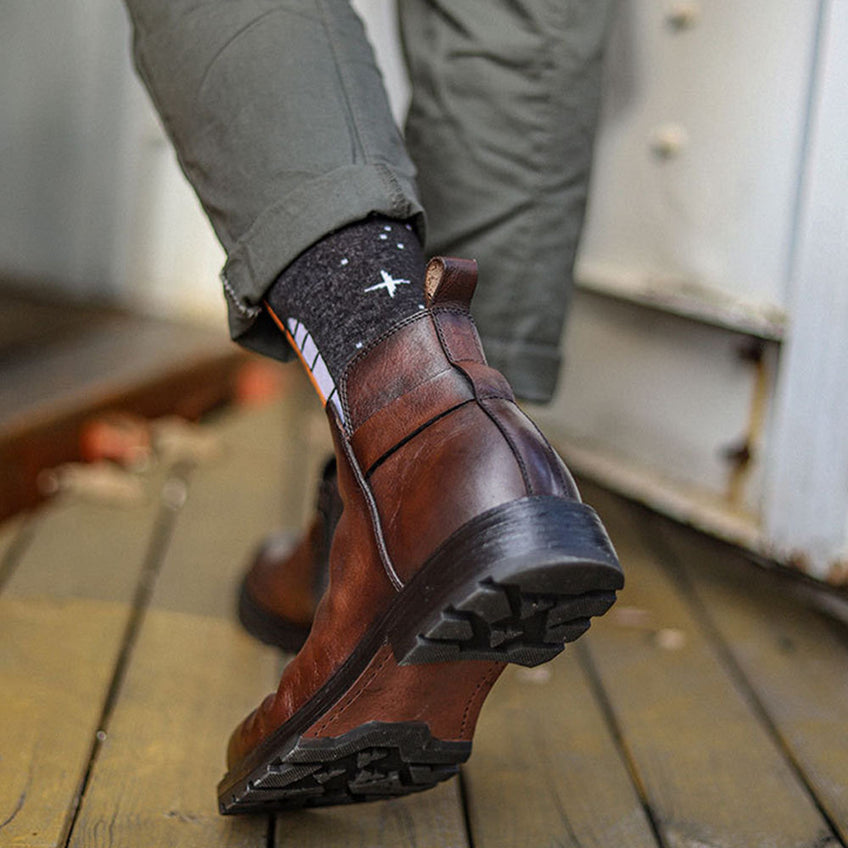 Men's Rugged Chelsea Boots in Handmade Cow Leather – Rebels Market
