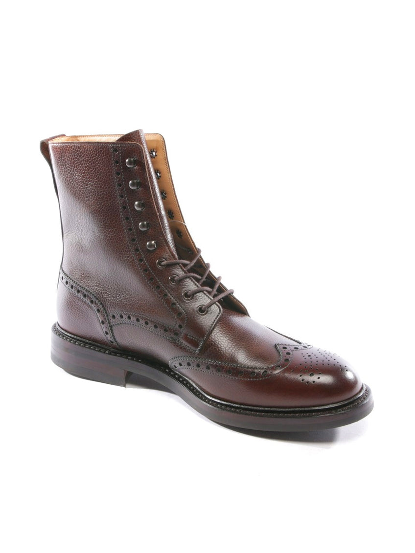 Handmade Men Wingtip Brogue Lace up Boot, Boot Combat Boot – Rebels Market