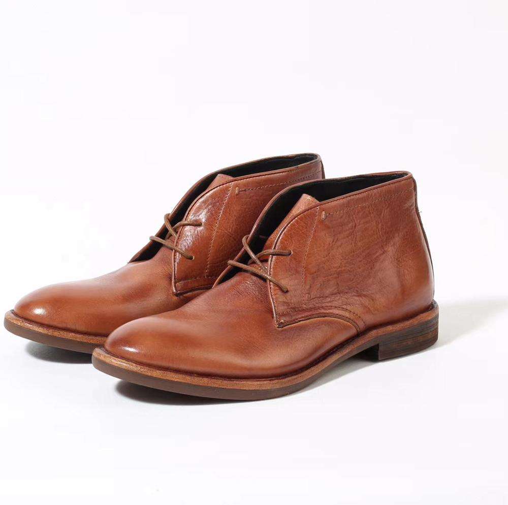 Handmade Men's Cow Leather Classic Dress Boots – Rebels Market