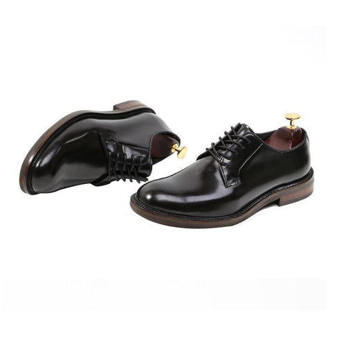 Handmade Men's Full Grain Leather Classic Oxford Shoes – Rebels Market