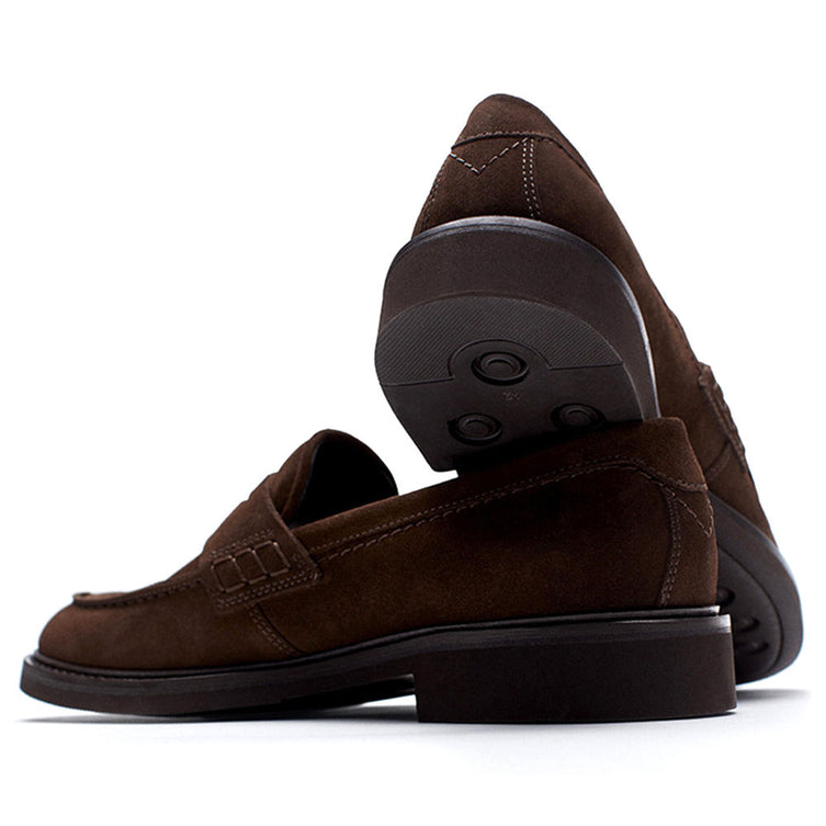 Handmade Men's Full Grain Suede Classic Slip-On Loafers – Rebels Market