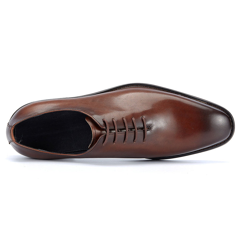 Men's Handmade Oxford Dress Shoes with Brogue Detailing – Rebels Market