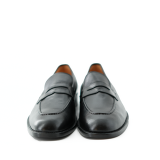 Handmade Moc-Toe Loafer Slip-On Full-Grain Leather Men’s Moccasin shoes ...