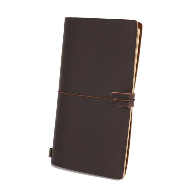 Unisex Smooth Genuine Leather Notebook Cover | Handmade Journal Cover ...