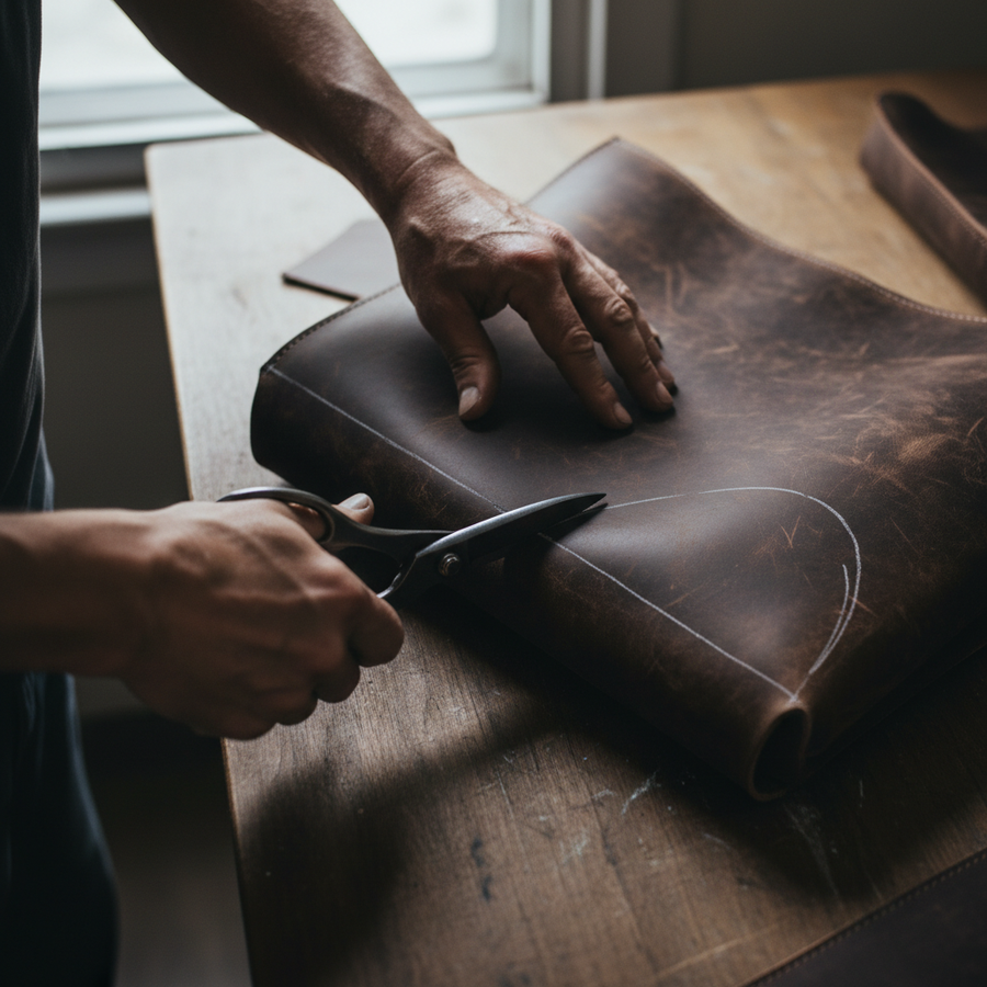 Men's Brown Leather Laptop Backpack | Full-Grain Travel Backpack ...