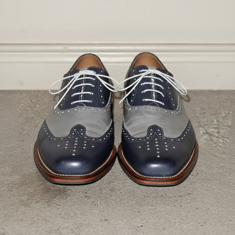 Two Tone Shoes | Handmade Two Tone Leather Shoes | Rebels Market