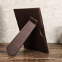 Vintage Leather Photo Frame with Stand – Rebels Market